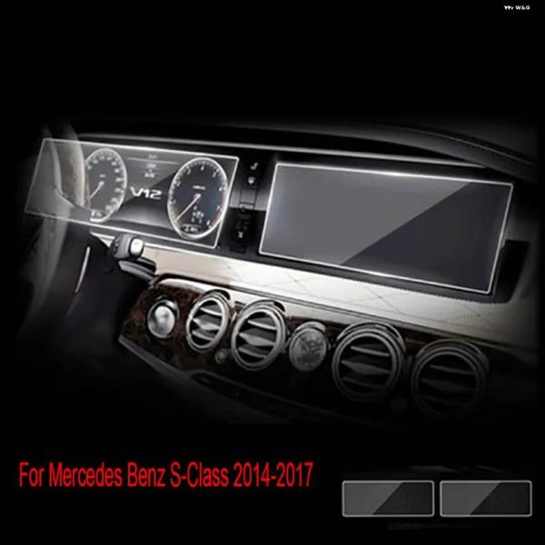 メルセデス ベンツ S クラス W221 W222 S350L-S500 2014-2017 用カーナビゲーションフィルム LCDスクリーン カスタム パーツ アクセサリーHigh-concerned chemical:NoneItem W...