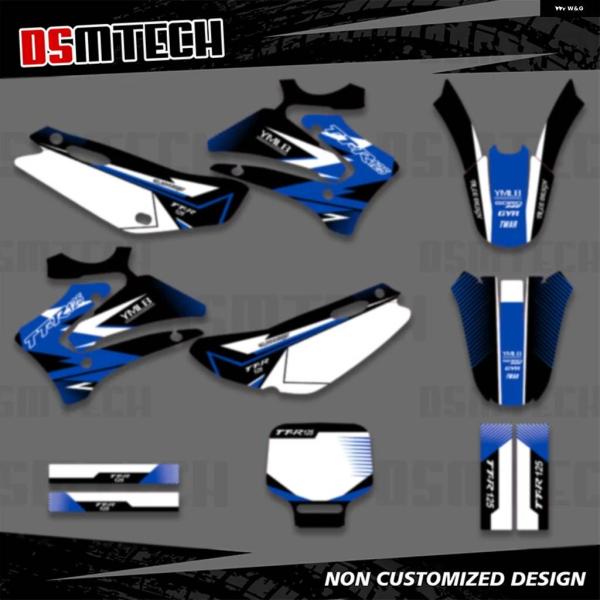 ヤマハ TTR125 TTR 125 2000 - 07 用 バイク デカール ステッカー キット カスタム パーツ アクセサリーHigh-concerned chemical:Noneis_customized:YesSpecial Fe...
