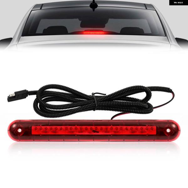 LED 12V 3RD ハイレベル サードブレーキストップライト レッド ホリデー ランブラー/モナコ/ロードマスター RV モーターホーム トラック ピックアップ SUV用 カスタム パーツ アクセサリーHigh-concerned ch...