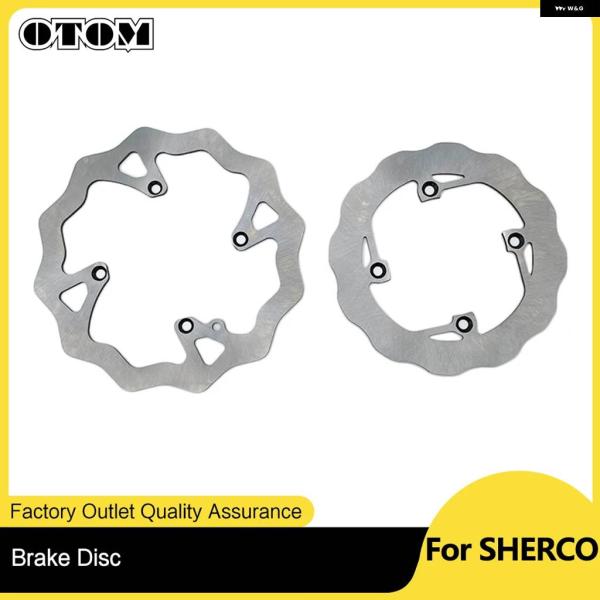 SHERCO 125 250 300 450 500 SE SEF 2014-2023 ダート バイク オートバイ パーツ フロント リア ブレーキディスク ブレーキディスク ローター カスタム パーツ アクセサリーHigh-concern...