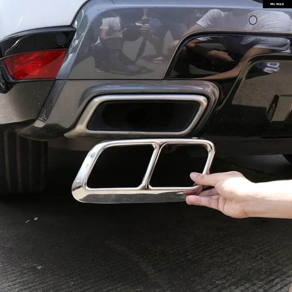 ランドローバー レンジローバー スポーツ P400 テール パイプ サイレンスカバー マフラーカバー ステッカー 車用 カスタム パーツ アクセサリーHigh-concerned chemical:NoneItem Weight:300gI...