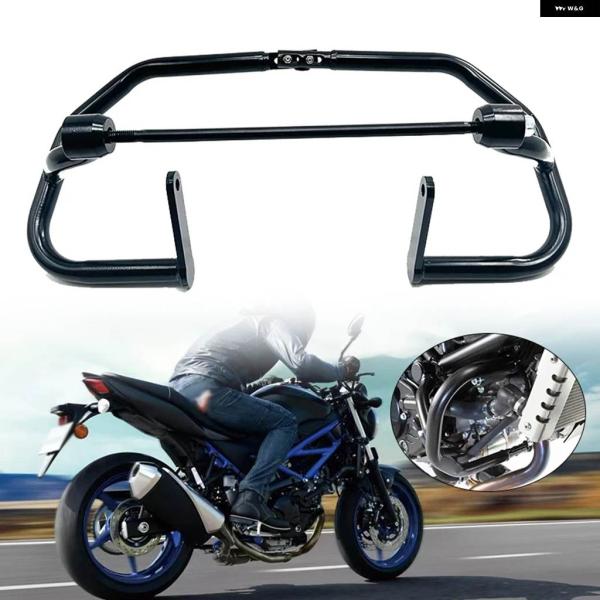 SV650/X オートバイ エンジン ガード クラッシュ バー バンパー SV650 2017 - 2025 SV650X 2023 2024 カスタム パーツ アクセサリーProtective parts:Frame Protection...