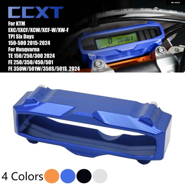 HUSQVARNA FE250 FE350 FE450 FE501 FE501S 2024 KTM XCW XCFW EXC EXCF 2015-2024 オドメーター スピード メーター カバー プロテクター ガード カスタム パーツ ア...