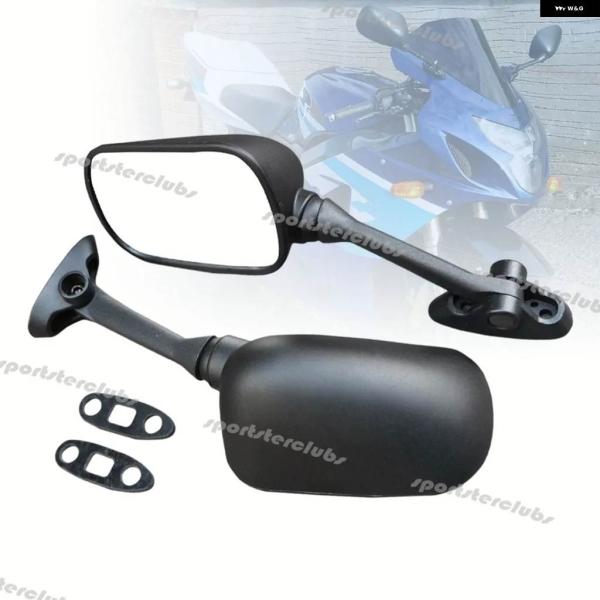 K3 GSXR1000 2003-2004/K4 GSXR600 GSXR750 2004-2005/SV1000 SV650 A S SA 2003-2008 GSX650F 2012用リアビューサイドミラー カスタム パーツ アクセサリ...