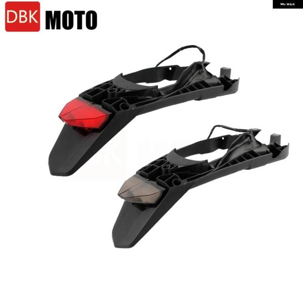 KTM EXC XCF XCW リア LED テールライト ブレーキランプキット バイク フェンダーキット 150 250 530 2023-2024用 カスタム パーツ アクセサリーBattery Included:NoHigh-conc...