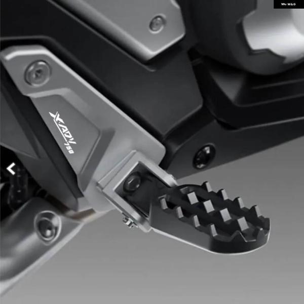 ホンダ X-ADV 750 2021 - 2025 2026 XADV 750 オートバイ オフロード フットペグ ペダル パッセンジャー リア 折りたたみ 式 フットレスト カスタム パーツ アクセサリーProtective parts:...