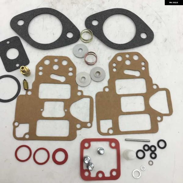 リペアキット ガスケットキット 調整キット ウェーバー 40 45 DCOE キャブレター ヴェルガサー キャブレター ガスケットキット 40DCOE 45DCOE カスタム パーツ アクセサリーPlacement on Vehicle:F...