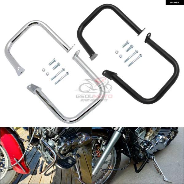 オートバイ バイク アクセサリー エンジン ガード クラッシュ バー ヤマハ V-STAR ドラッグスター 400 650 XVS650 XVS400 クラシック カスタム 1997-2016 カスタム パーツ アクセサリーProtecti...