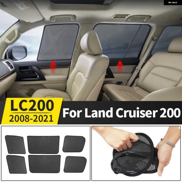 トヨタ ランドクルーザー 200 LC200 FJ200 2008-2021 チューニング インテリア デコレーション アクセサリー ウィンドウスクリーン ウィンドウベントバイザー カスタム パーツ アクセサリーThickness:Stan...