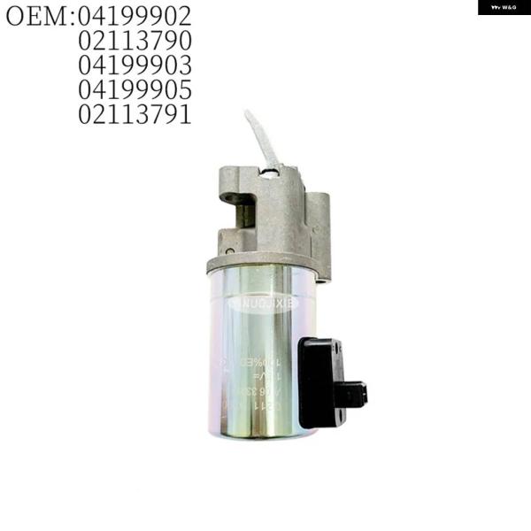 掘削機アクセサリー DEUTZ エンジン BFM2013 フレーム アウト ソレノイド バルブ 12V/24V 04199902/02113790/04199903/04199905/02113791 カスタム パーツ アクセサリーHign...