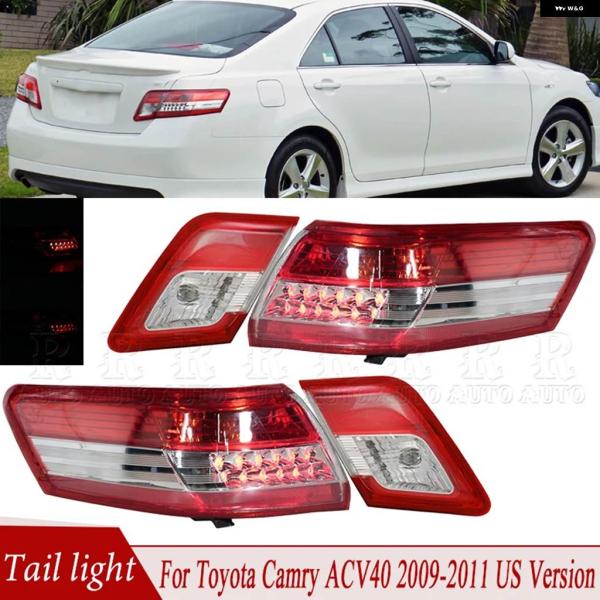 テールライト アセンブリ トヨタ カムリ ACV40 2009-2011 米国版 中東版 車用 リアブレーキランプ 81561-33520 81550-06340 カスタム パーツ アクセサリーHign-concerned Chemical...