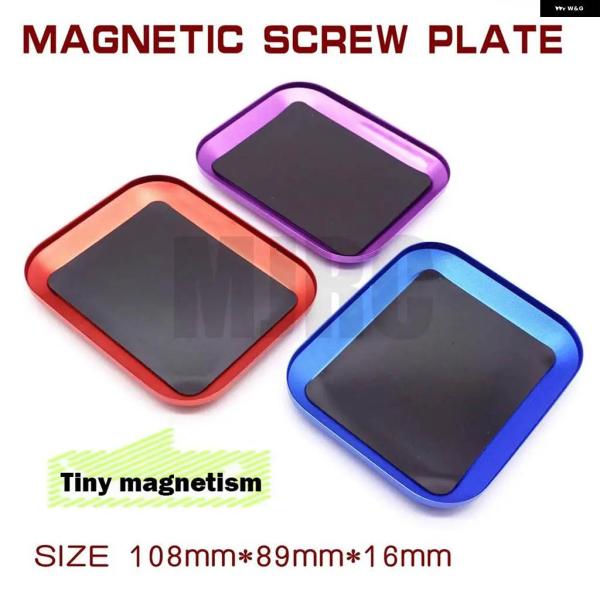 2個電子リペアツールボードトレイアルミネジトレイ磁気RCモデルネジ ボックス リペア ボックス カスタム パーツ アクセサリーHigh-concerned chemical:NoneIs Electric:No BatteryWheelba...