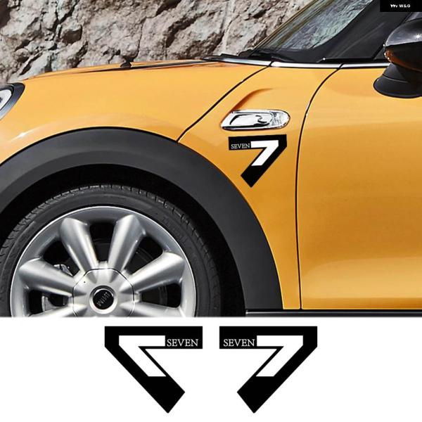 車用フェンダービニール ステッカー ミニクーパー R56 R57 R58 R50 R52 R53 R59 R61 R60 F60 F55 F56 F54 セブン 7ホイール ブロウズ カスタム パーツ アクセサリーCategory:Stic...