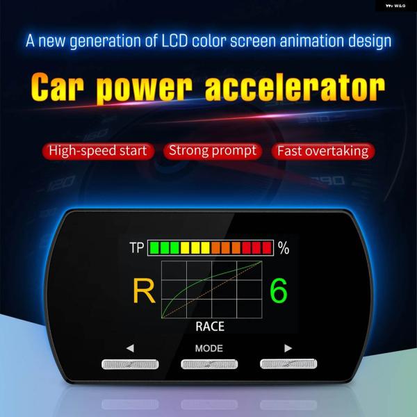 車用電子スロットル コントローラ ー アクセルチューニングカー 9ドライブ 5モード レーシングアクセル ブースター 全車対応 カスタム パーツ アクセサリーHigh-concerned chemical:NoneModel Number:...