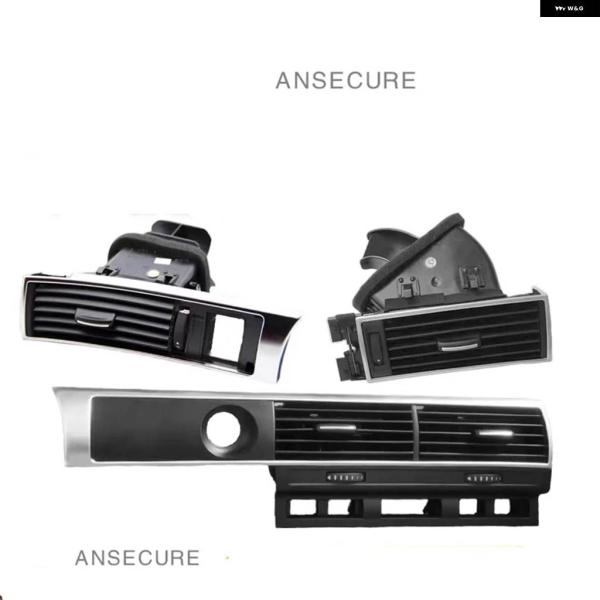 LHD ブラック フロント 左 右 センター エアコン ベント アウトレット ベント ノズル アウディ A6 S6 C6 RS6 2006-2011 4F1820902D 901D 951F カスタム パーツ アクセサリーHigh-conc...