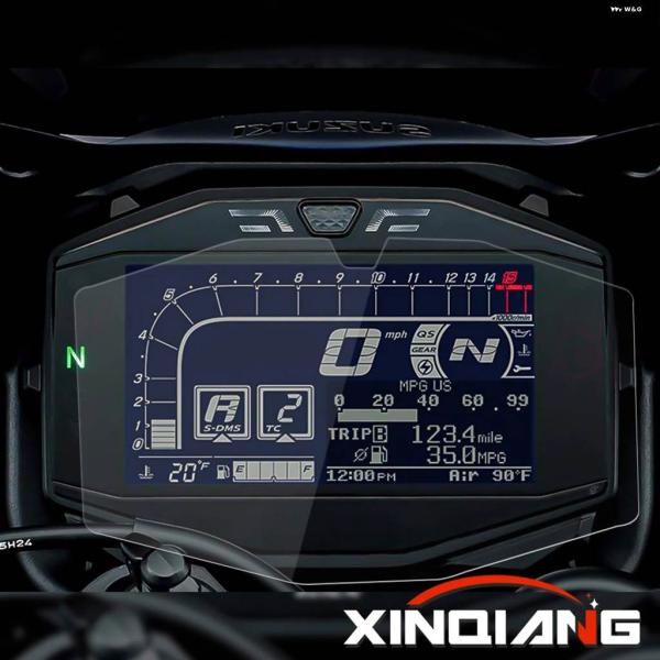 GSX-R1000R 1000R K7 KATANA GSX-R1000 クラスター 傷防止フィルム ダッシュボード スクリーン プロテクター カスタム パーツ アクセサリーProtective parts:Instrument Prote...