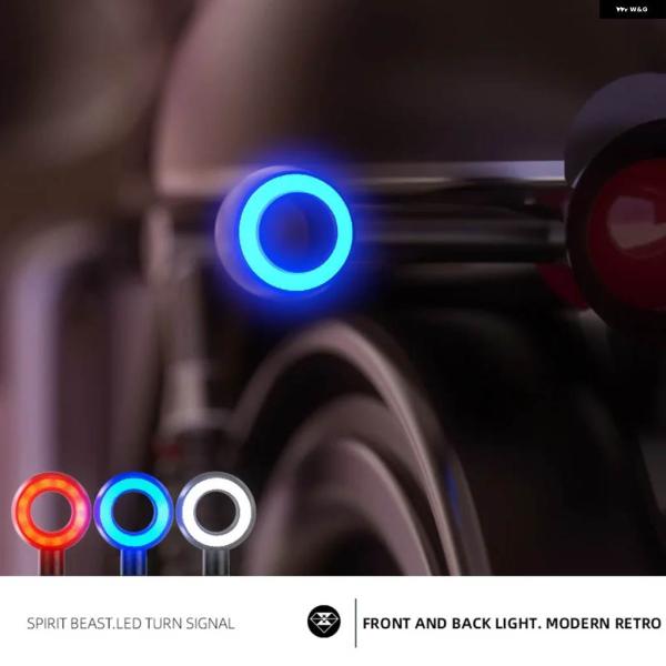 オートバイ ウィンカー LED 電灯 ライトウィンカー 12V ハイライト JINJI FLASH 300 レトロ カスタム パーツ アクセサリーHigh-concerned chemical:NoneBrand Name:SPIRIT B...