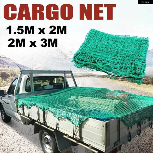 車 グリーン トラック 貨物ルーフ ポリエチレン トレーラーネット メッシュカバー キャリア 強力ネット カスタム パーツ アクセサリーHigh-concerned chemical:NoneItem Width:3mItem Length...