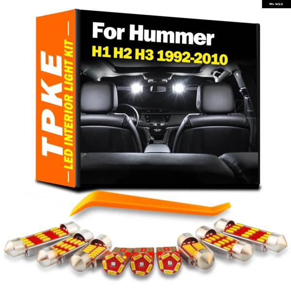 ハマー H1 H2 H3 1992-2003 LED インテリア 読書灯 10個 電球 カスタム パーツ アクセサリーHigh-concerned chemical:NoneSize:31mmFor Vehicle Brands/Model...