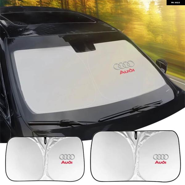 アウディ SLINE A1 A2 A3 A4 A5 S3 S4 S5 S6 Q1 Q2 Q3 Q5 Q7 TT QUATTRO用車 フロントリア ウインドシールドサンシェード アクセサリー カスタム パーツ アクセサリーHigh-conce...