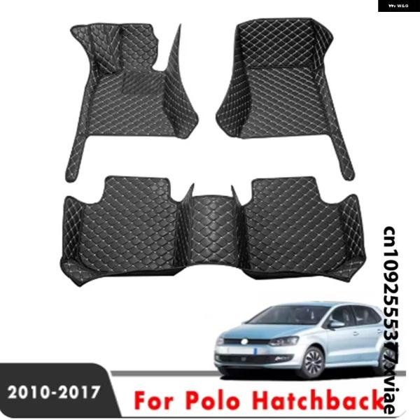 ポロ 2010 - 17カーフロアマット カーペット ラグ フット パッド フォルクスワーゲン VW カスタム パーツ アクセサリーHigh-concerned chemical:NoneFilling Material:Natural F...