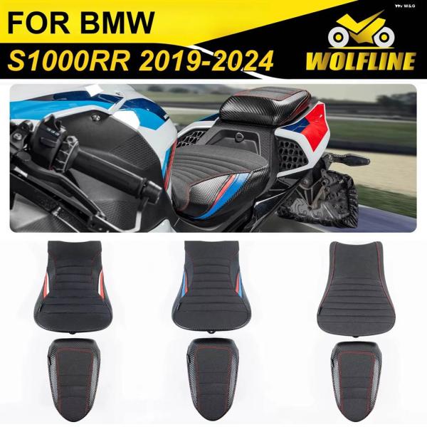 WOLF LINE バイク ソロサドル パッセンジャー ピリオン パッド BMW S1000RR 2019-2024 2020 - 23用 カスタム パーツ アクセサリーHigh-concerned chemical:NoneItem We...