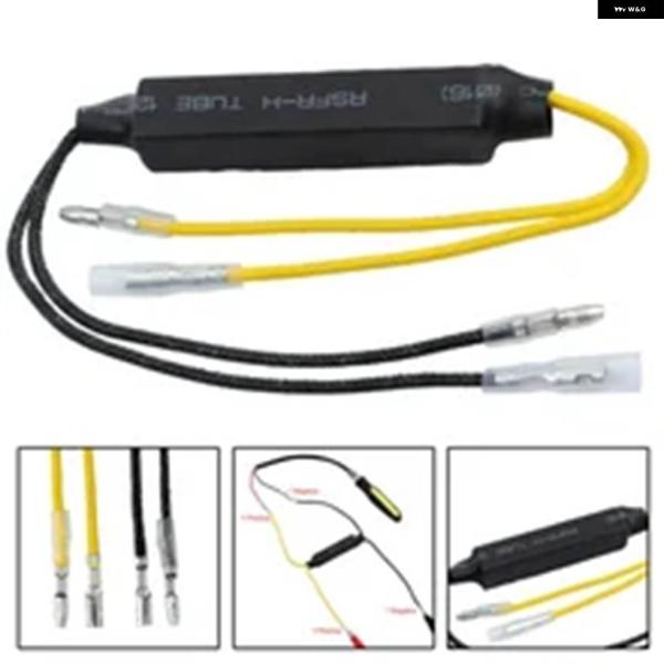 インジケーター 負荷抵抗器 12V 21W ウィンカーエラー解決 26オーム LED ウィンカーライト 故障デコーダー オートバイ フラッシャー 1/2/3/4個 カスタム パーツ アクセサリーBattery Included:NoHigh...