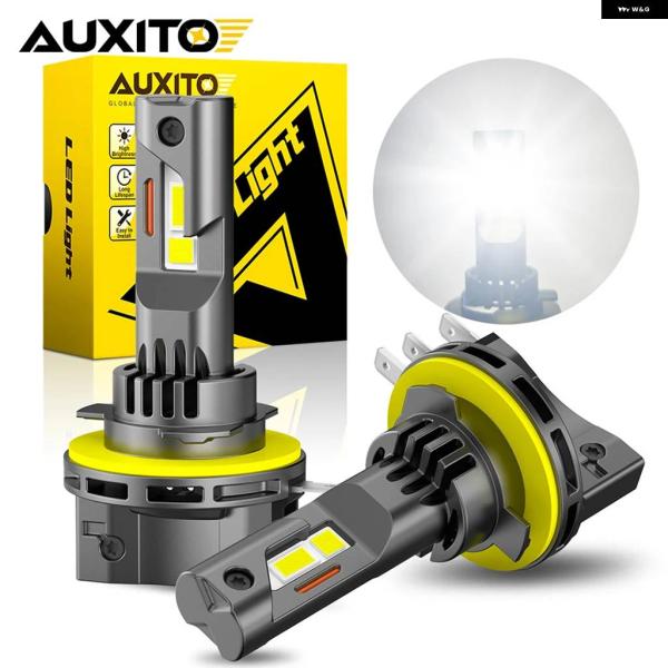 2個 30000LM H15 LED ヘッドライト バルブ バルブ ハイ/ロービーム VW ゴルフ 7 MK6 フォード レンジャー BMW DRL デイタイム ランニングライト カスタム パーツ アクセサリーHigh-concerned ...