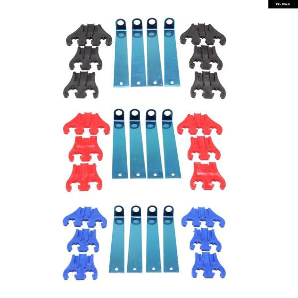 4個 イグニッション ワイヤールームキット 7 8 9MM セパレーター ワイヤー ホルダー シボレー V8 エンジン アクセサリー カスタム パーツ アクセサリーHigh-concerned chemical:NoneManufactur...