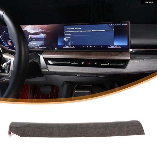 BMW 5シリーズ G60 2024 2025+用 ABS カーセントラル コントロール ナビゲーションスクリーンアンダー パネル トリム ステッカー カー カスタム パーツ アクセサリーHigh-concerned chemical:No...