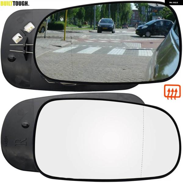 SAAB 93 95 9-3 9-5 2003 - 2012 用 左側 右側 ドアミラー ガラス ヒーター 広角 リアビュー プレート カスタム パーツ アクセサリーHigh-concerned chemical:NoneSpecial F...