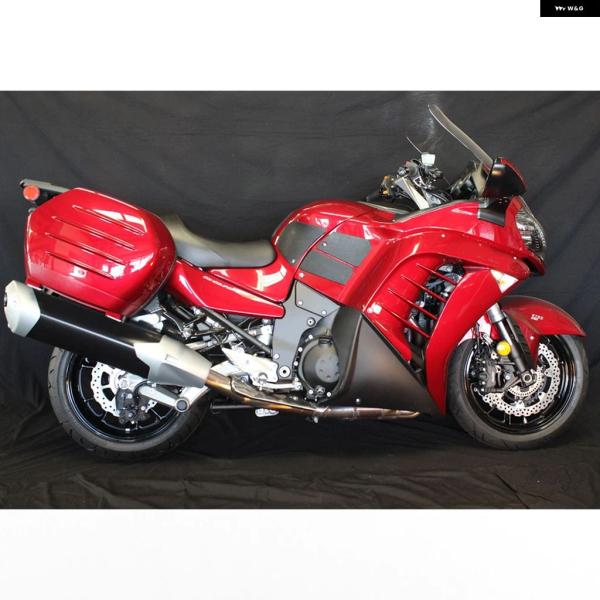 カワサキ GTR 1400 2010 2011 2012-2021 コンコース 14 1400 10-2021 ZG1400 GTR1400 サイド デカール オートバイ 滑り止めタンク パッド スティック パーツ アクセサリーBrand ...