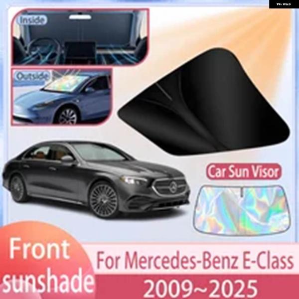 サンシェード メルセデス ベンツ E クラス W212 W213 W214 2009~2025 フロントガラス サンバイザーカバー 紫外線防止 カスタム パーツ アクセサリーProduct application scenarios:Oth...