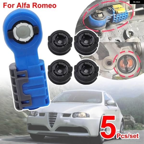 ALFA ROMEO 147 937 GT 156 932 2003-2007 GIULIETTA 940 2012 16 ギア シフト ケーブル リンケージエンドブッシングコネクタ アダプター カスタム パーツ アクセサリーHigh-co...
