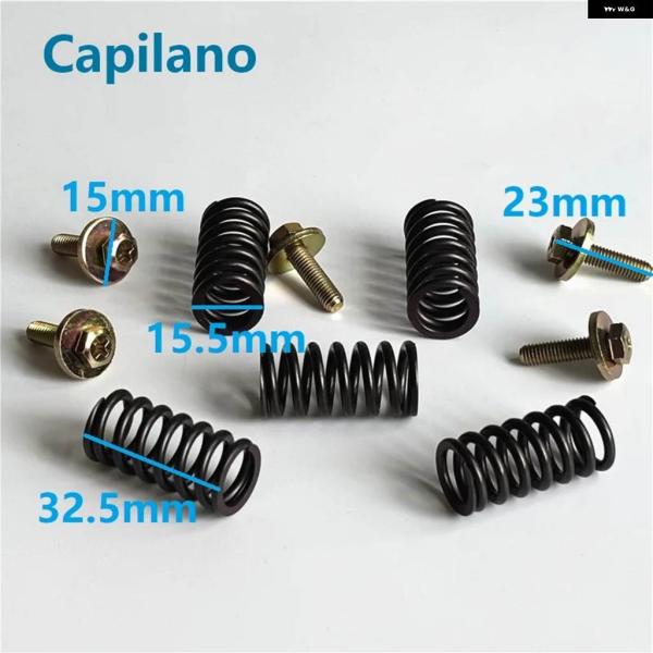 GXT200 DR200 5VL YBR125 YB125 XTZ125 TTR-125 GN125 GS125 EN125 GZ125 クラッチプレート ディスク スプリング ネジ スズキ ヤマハ カスタム パーツ アクセサリーHigh-...