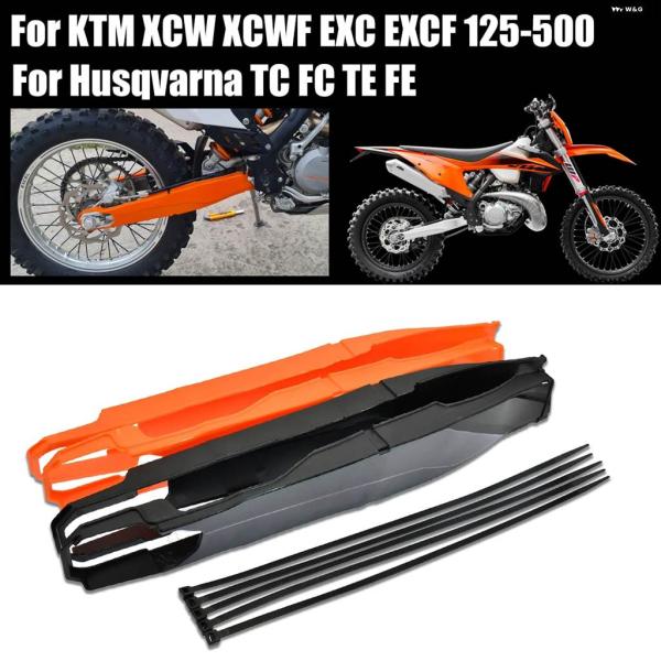 オートバイ スイングアーム スイングアーム カバー KTM XCW XCWF EXC EXCF HUSQVARNA TC FC TE FE 125 500 カスタム パーツ アクセサリーProtective parts:Frame Prot...