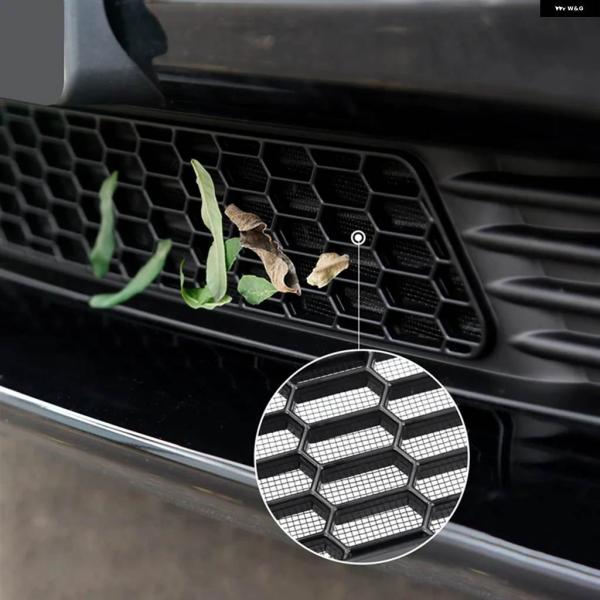 テスラ モデル3 2021 - 23 フロント グリル メッシュ グリッド インサート ネット エアインレットベント グリル カバー カスタム パーツ アクセサリーHigh-concerned chemical:NoneOrigin:Mai...