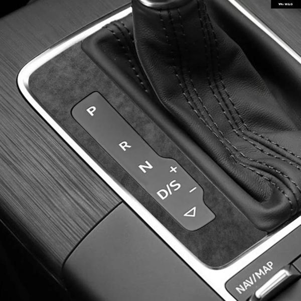 アウディ 8V A3 S3 2014-2019 スポーツ ギア シフト パネル トリム ステッカー 傷防止 車内チューニング アルカンターラ カスタム パーツ アクセサリーHigh-concerned chemical:NoneSticke...