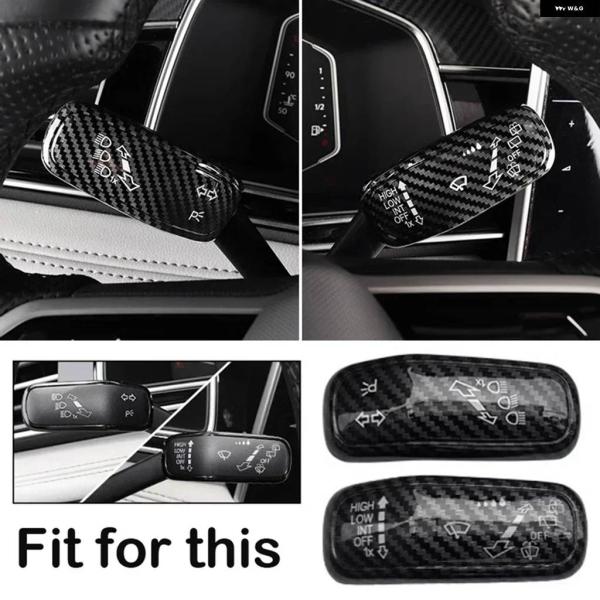 ステアリングホイール ヘッドライト スイッチ コントロール カバー ワイパー スイッチ トリム ゴルフ 77.5MK7 ゴルフ 8MK8内装 カスタム パーツ アクセサリーHigh-concerned chemical:NoneType O...