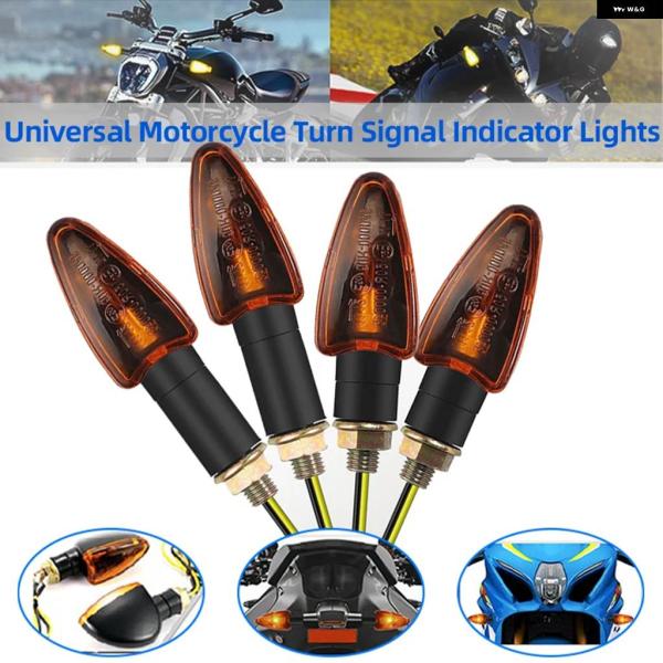 オートバイ ウィンカーライト 12V アンバー 点滅 インジケーター ランプ レトロ フロントリア ウィンカーライト ホンダ ハーレー ヤマハ カスタム パーツ アクセサリーBattery Included:NoHigh-concerned...