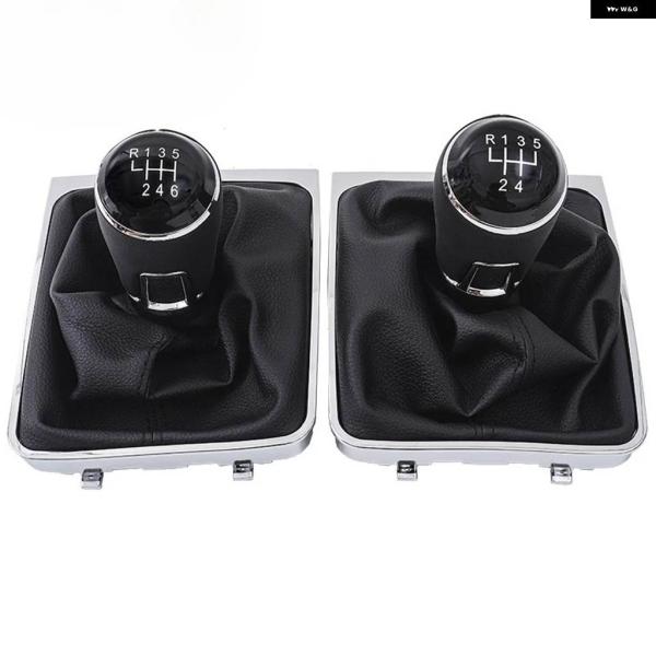 フォルクスワーゲン VW パサート B7 2011 - 15 5 / 6速 カー ギア シフト ノブ ブラックレザー ブーツ 3AA711113A カスタム パーツ アクセサリーProduct Type:Modified PartsHigh...