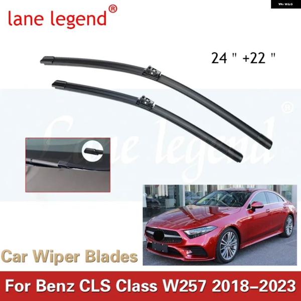 ワイパー ブレード メルセデス ベンツ CLS クラス C257 W257 2018 - 2023 フロントガラス 車 CLS 350 2019 - 22 カスタム パーツ アクセサリーHigh-concerned chemical:Non...