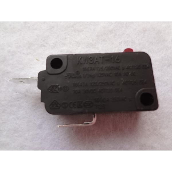 東芝 純正 電子レンジ ER-KD320用マイクロスイッチ(開け閉めスイッチ) 修理 部品 325HB006です。KW3AT-16などの記載があります(入荷時期により変わる場合あり)。写真撮影等のためパッケージは開封しています。