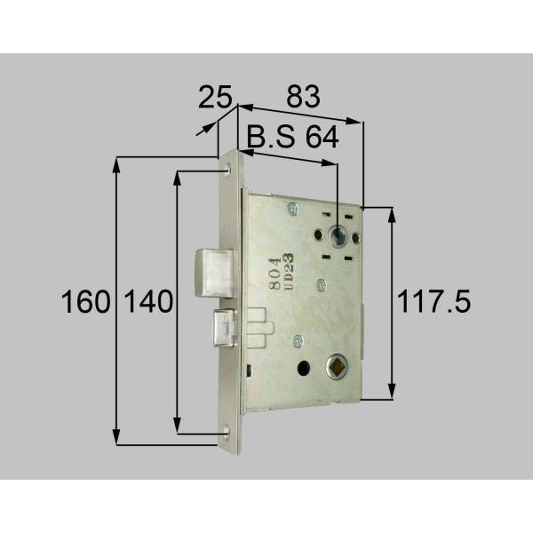 リクシル(トステム) AZWZ753 箱錠１９５（メイン）です。写真撮影等のためパッケージを開封します。パッケージを破棄しての発送予定です。画像は代表画像です。記載取り寄せ日数としていますが、注文後すぐ手配しますので在庫引き当たれば記載より...
