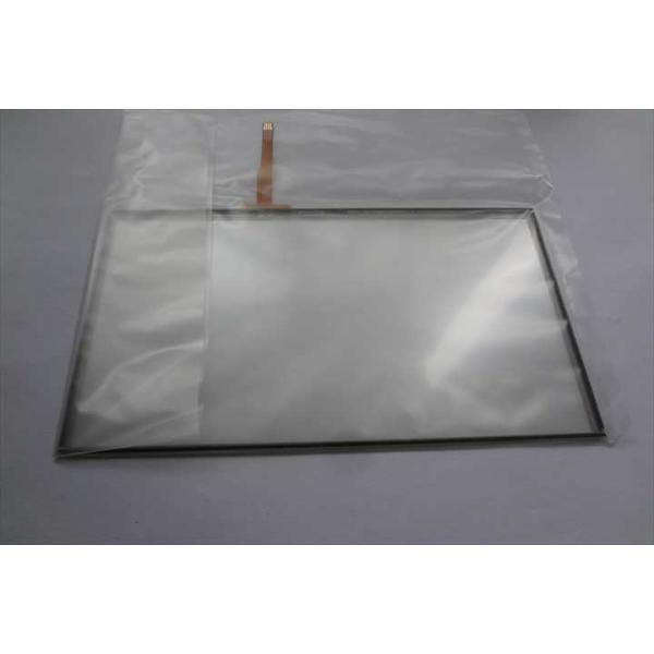 パナソニック 純正部品 ナビ CN-RZ866ZA用タッチパネル です。写真撮影等のためパッケージを開封しています。