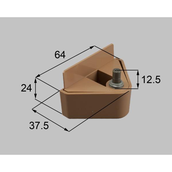 リクシル(トステム) LL-0002-MAT3 コンパクトドアソフトモーション本体セット クリエラスク 部品です。