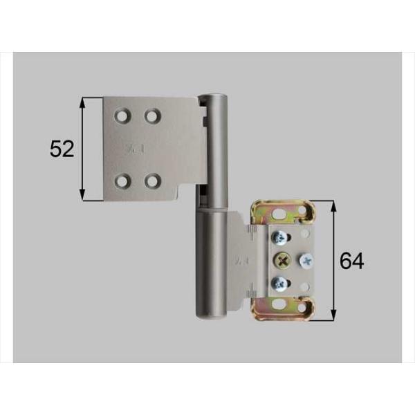 LIXIL・トステム MDTC44FL ドア丁番（下）左です。