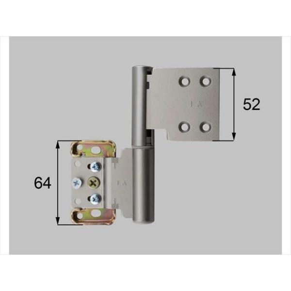 LIXIL・トステム MDTC44FR ドア丁番（下）右です。