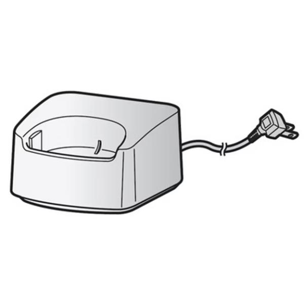 パナソニック PNVLWD614C テレビドアホン(インターホン) VL-WD614/VL-SWD701KL用 充電台 純正部品です。写真撮影等のためパッケージは開封します。