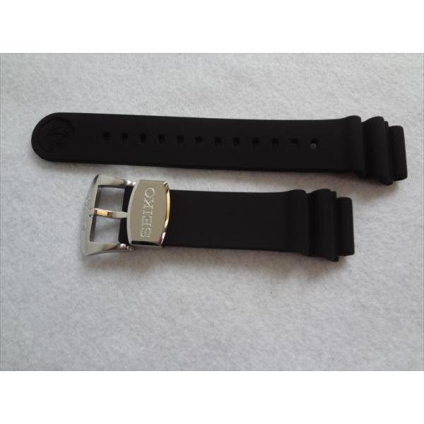 SEIKO純正PROSPEX SBDC053 用ラバーバンド 20mm プロスペックス ベルト 黒色 ブラック R02C011J0です。バンド取付け幅：約20mm尾錠はば：約20mmバンド長さ：約14cm*約8cm